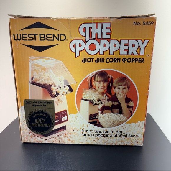West Bend | Kitchen | Vintage West Bend The Poppery Hot Air Corn Popper ...